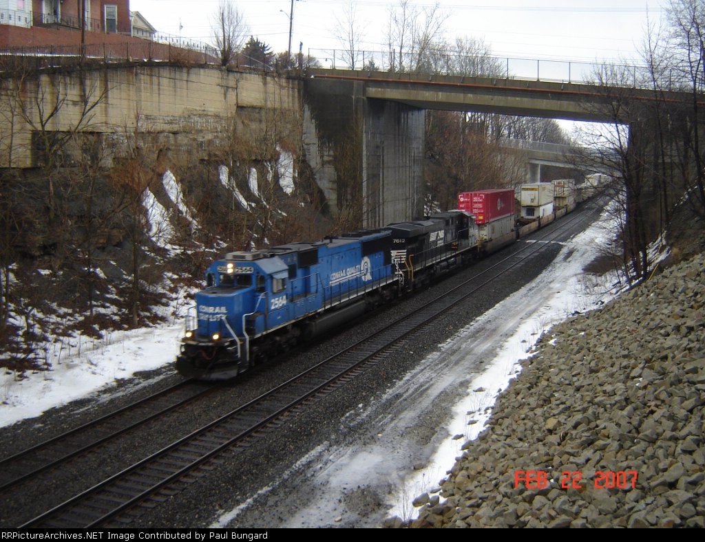 NS 2564 Ex- PRR SD70 NS 7612 Built 10/2006 ES40DC Feb 22, 2007